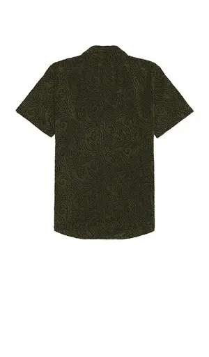 Oas Squiggle Cuba Terry Shirt In . Also - Green