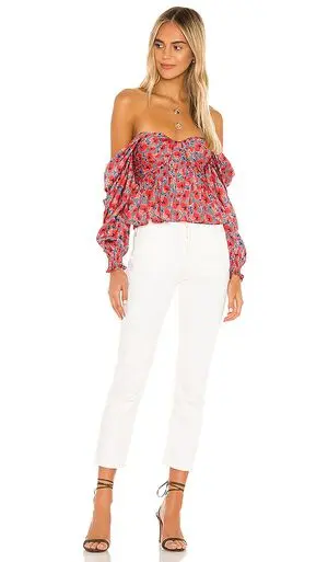 House Of Harlow 1960 X Revolve Burna Blouse