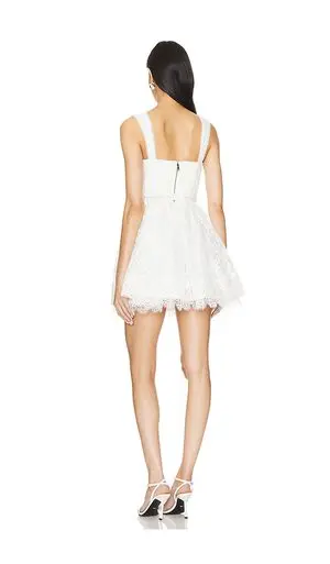 Alice + Olivia Hope" Lace Mini Dress
