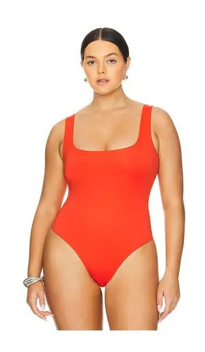 Good American Sculpting Modern Tank Body - Red