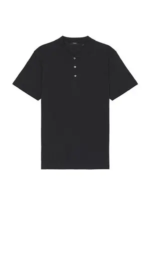 Theory Bron Cotton Polo In . Also - Black