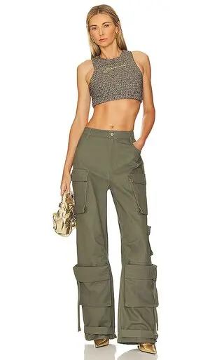 Steve Madden Duo Cargo Pant - Olive