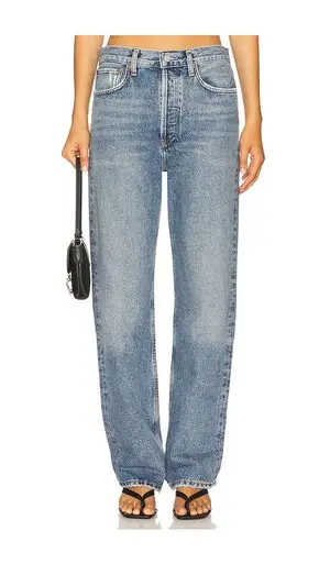 AGOLDE Fran Low Slung Easy Straight Jeans