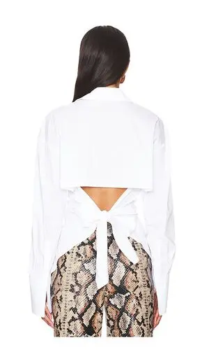 SIMONMILLER Loch Button Up Shirt - White
