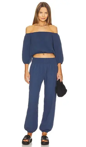 BOBI Cinched Pants - Navy