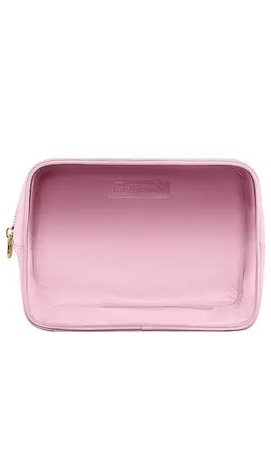 Stoney Clover Lane Clear Front Large Pouch - Rose