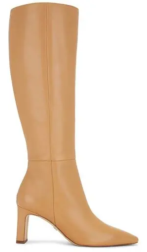 Sam Edelman Sam Edelman Sylvia Leather Boots Tan
