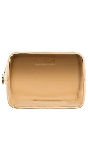 Stoney Clover Lane Clear Front Large Pouch - Tan