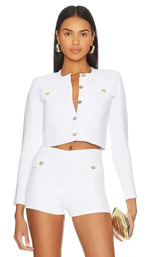 Retrofete Yolanda Cardigan - White