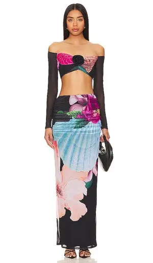 AFRM Bevin Skirt In . Also - Black