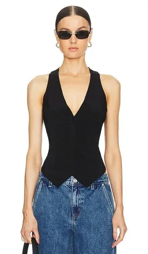 Norma Kamali Simple Vest