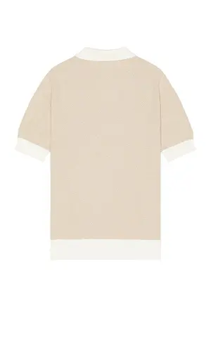 BOUND Texture Knit Polo In . Also
