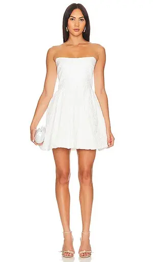 Amanda Uprichard Addison Jacquard Mini Dress