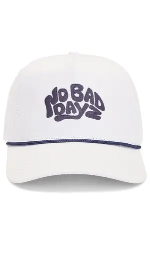 PRETTYBOY No Bad Dayz Rope Cap - White