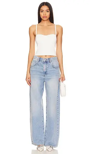 CAMILA COELHO Jade Knit Bustier