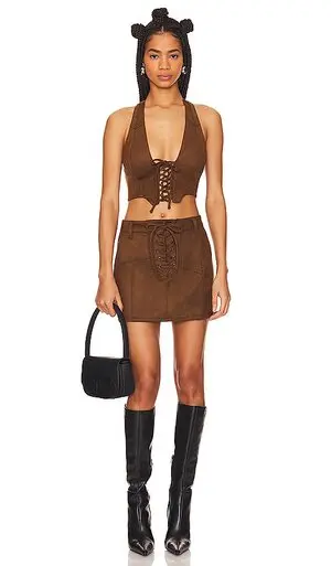 AFRM X Revolve Benji Mini Skirt