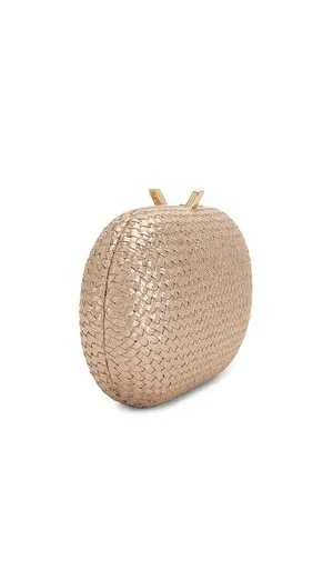 OLGA BERG Lucia Oval Clutch