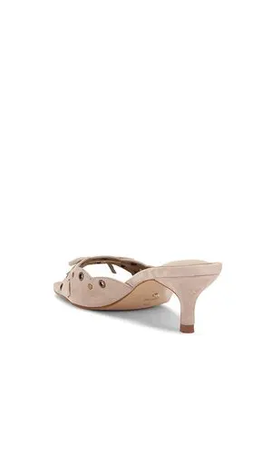 Raye Alex Suede Heel With Bow Detailing