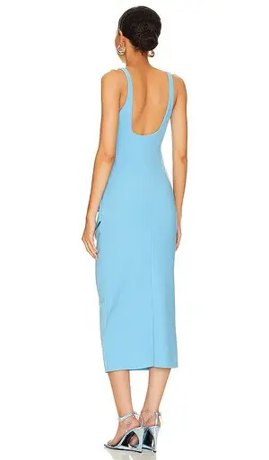 Bec & Bridge Karina Tuck Midi Dress In Tropez