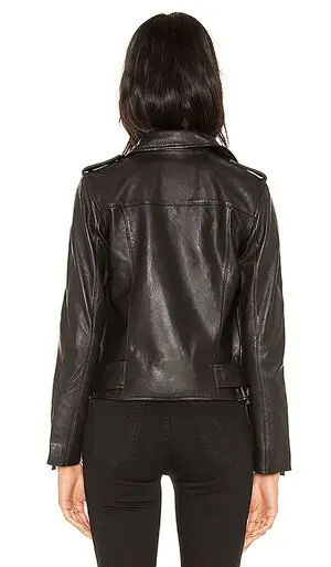 ALLSAINTS Balfern Leather Biker Jacket - Black