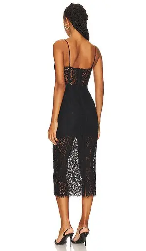 Bardot Olina Corset Midi Dress