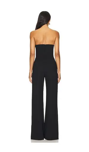 Amanda Uprichard Strapless Puzzle Jumpsuit