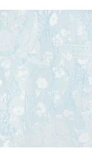 Amanda Uprichard Jacquard Strapless Dress - Blue
