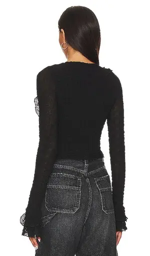 MORE TO COME Lennox Top - Black