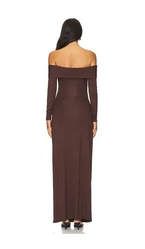 BUMPSUIT Off The Shoulder Evening Dress