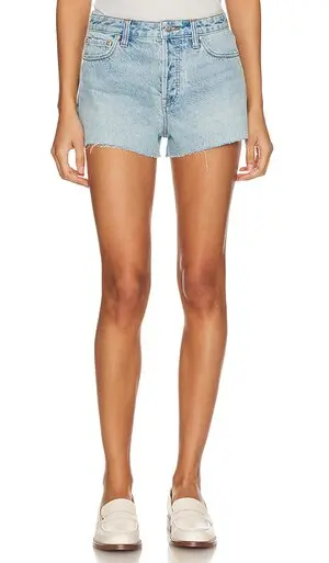 GRLFRND Cindy High Rise Cut Off Shorts