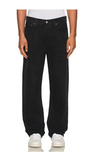 AGOLDE 90's Straight Leg Jeans - Black