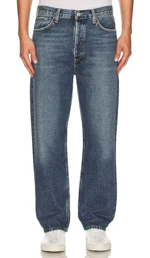 AGOLDE 90's Straight Leg Jeans In Medium Wash Denim