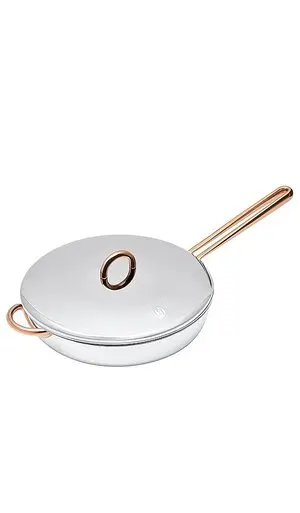 GREAT JONES Deep Cut 10-inch Stainless Steel Saute Pan - Metallic Silver