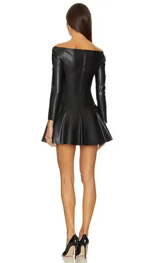 Norma Kamali X Revolve Off Shoulder Grace Mini Dress