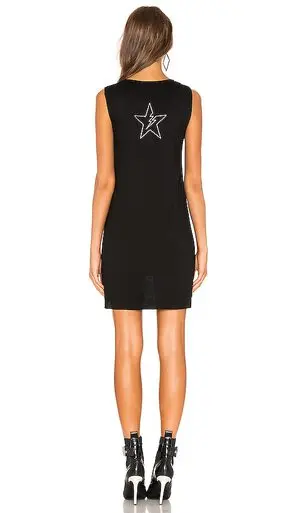 Lauren Moshi Deanna Sleeveless Dress With Graphic