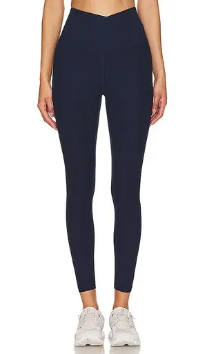 Beyond Yoga Spacedye At Your Leisure Midi Legging In . Also - Navy