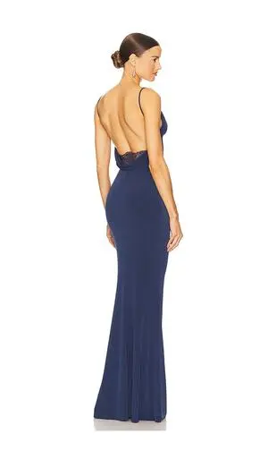 Katie May Surreal Gown - Navy