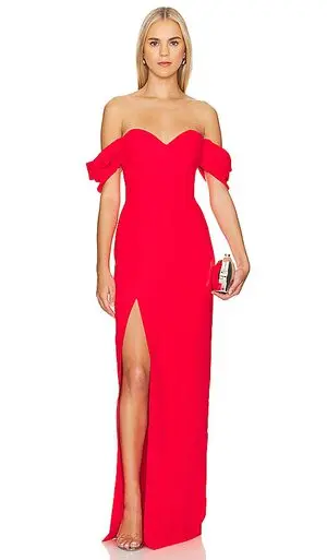 Amanda Uprichard Slit Evening Dresses