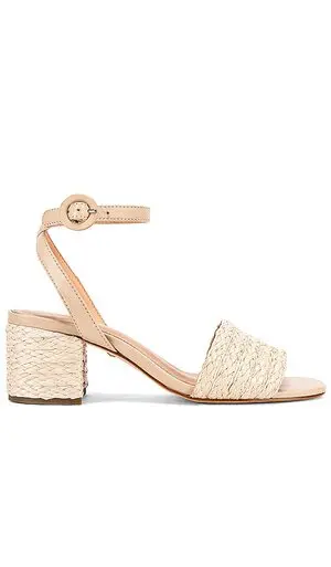 Raye Nava Woven Raffia Block Heel Sandals