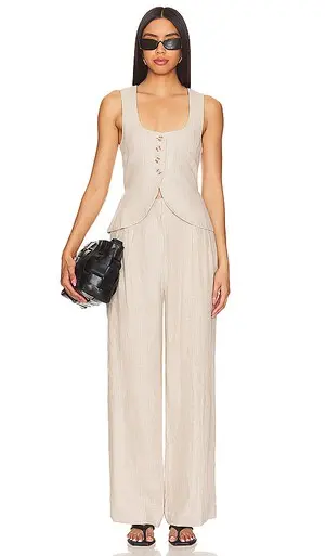Faithfull The Brand Duomo Pant - Beige