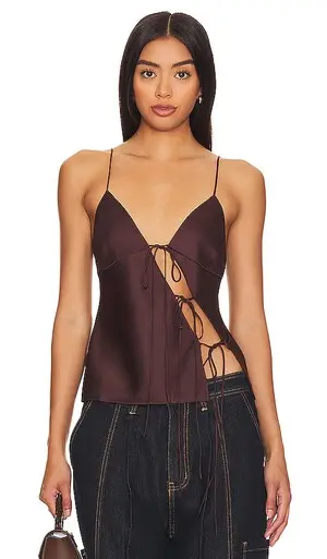 Lioness Cut Out Camis Tanks For Women