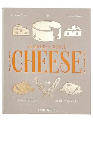 PRINTWORKS Printworks The Essentials Cheese Tools Beige