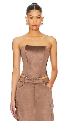 FAVORITE DAUGHTER The Lanai Corset Top