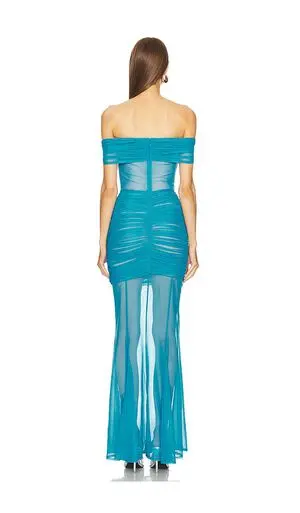 MICHAEL COSTELLO X Revolve Heidi Gown - Blue