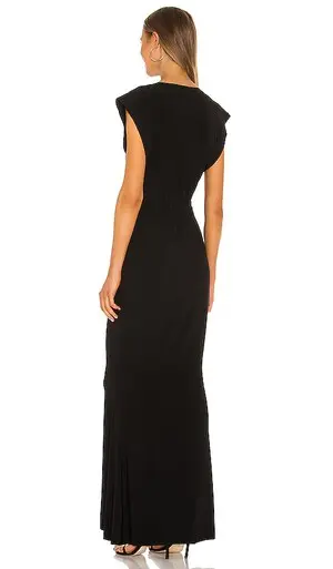 Norma Kamali X Revolve V Neck Rectangle Gown