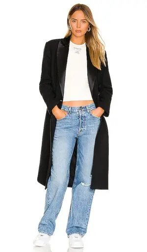 GRLFRND Bella Low Rise Boyfriend Jeans In Light Wash