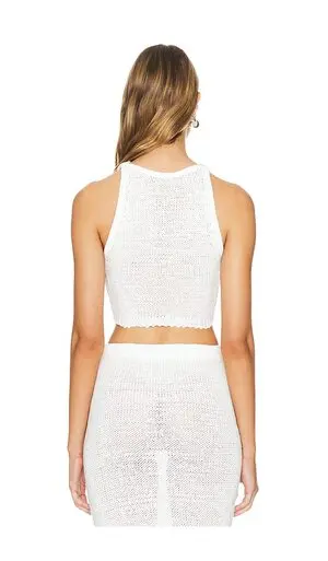 LOVERS AND FRIENDS Joya Rosette Top