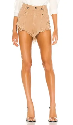 Retrofete X Revolve Tessa Denim Shorts - Tan