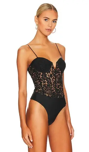Cami Nyc Anne Corded Lace Bodysuit