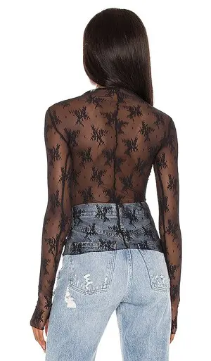 Free People Lady Lux Layering Top - Black